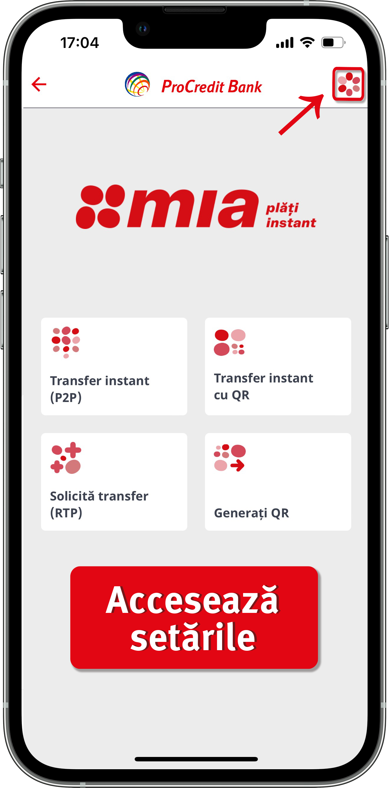 MIA Plăți Instant – transferuri gratuite și rapide prin ProCredit Bank Mobile Banking ...